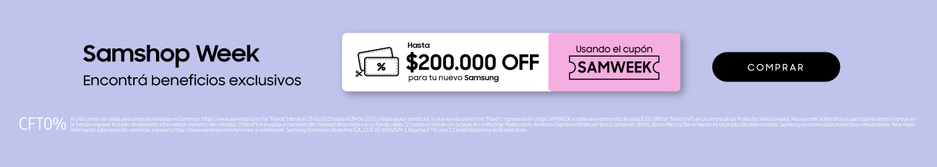 Línea Hogar | Tienda Online Samsung Argentina - Samshop | Tienda Online Samsung Argentina